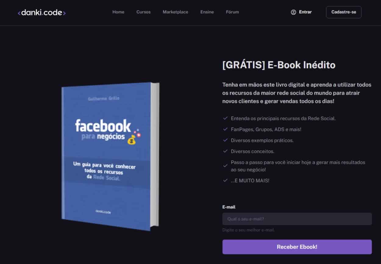 E-Book Grátis | Facebook para negócios